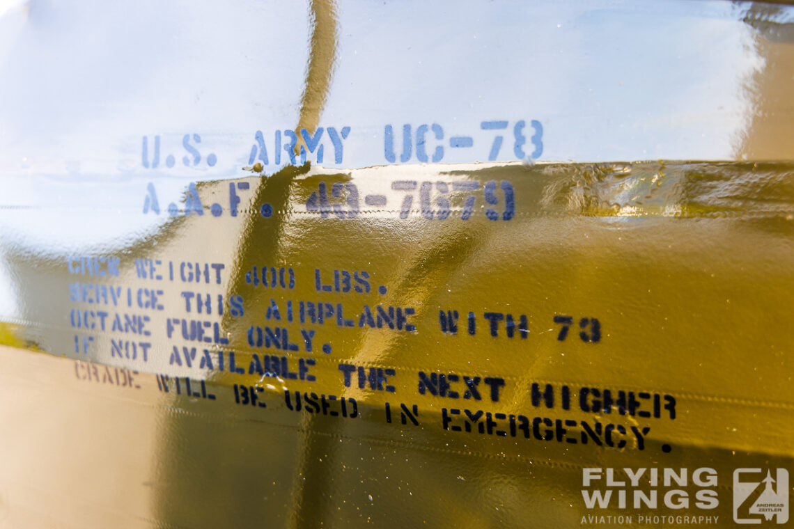 The Bamboo Bomber – Cessna T-50 Bobcat – www.flying-wings.com