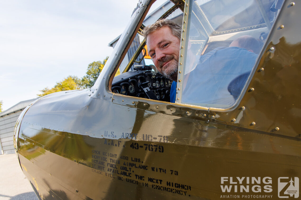 The Bamboo Bomber – Cessna T-50 Bobcat – www.flying-wings.com